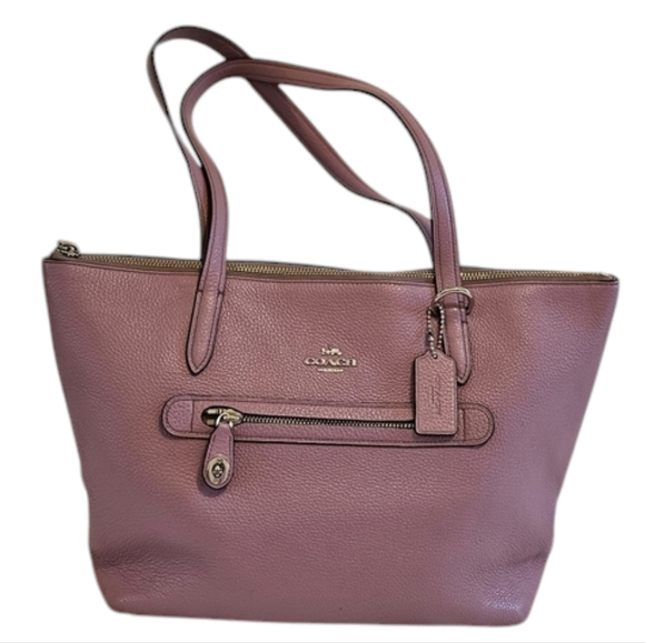 Coach | Bags | Coach Taylor Pebble Leather Tote Primrose | Poshmark
